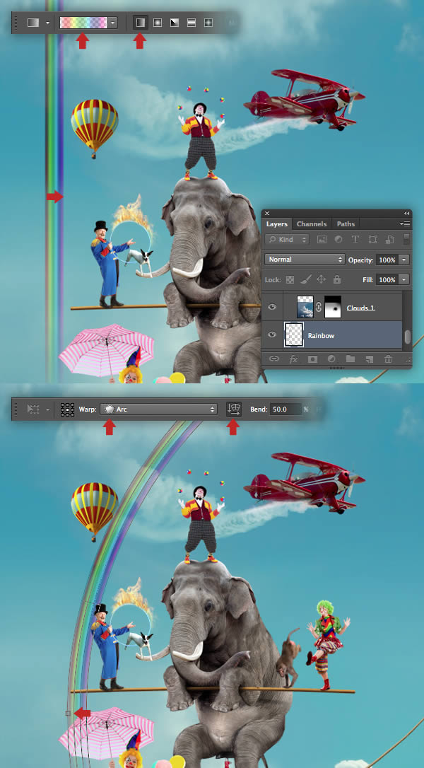 Create a Magical Circus Photo Manipulation