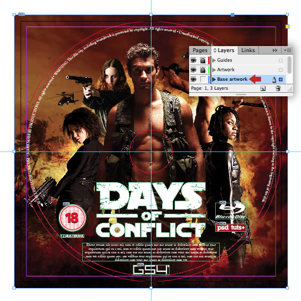 Create Print-Ready Packaging For a Video Game